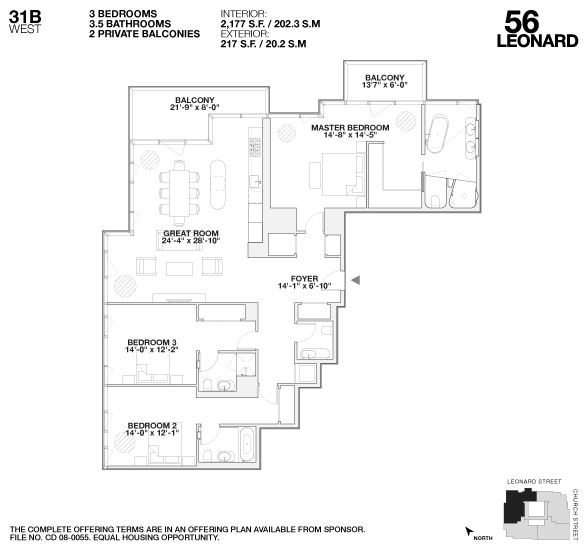 56 Leonard Floor Plans